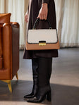 Buy Beige Edna Handbag Online- Miraggio