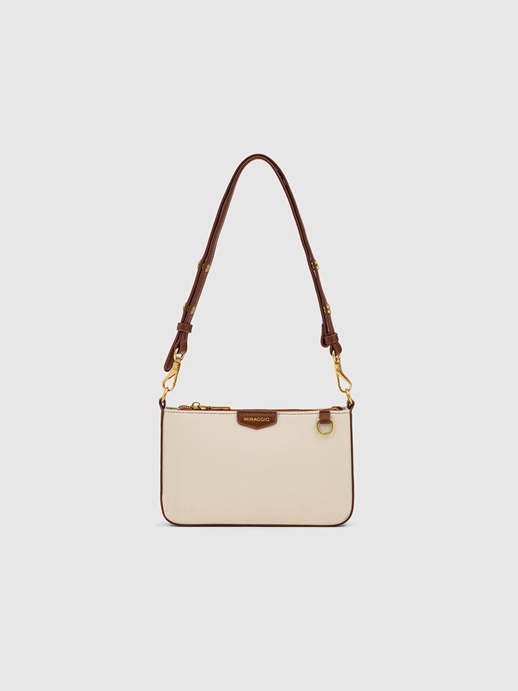 Buy Ivory Sadie Shoulder Bag Online- Miraggio