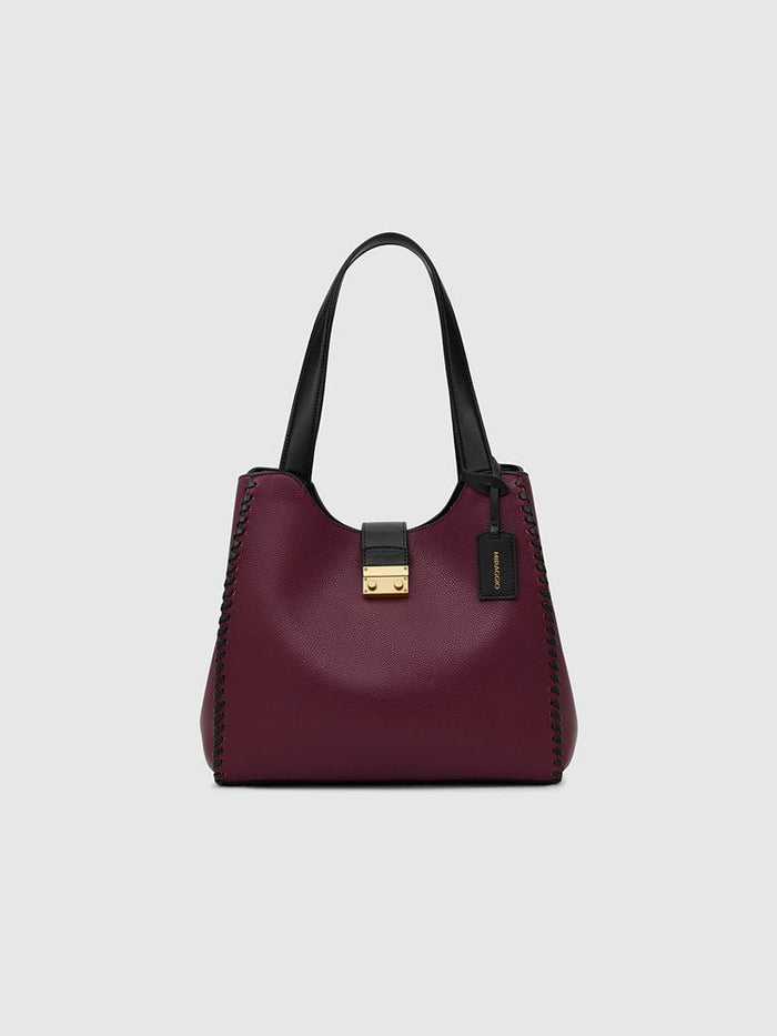 Buy Trendy Women's Handbags in Wine Color Online | Miraggio